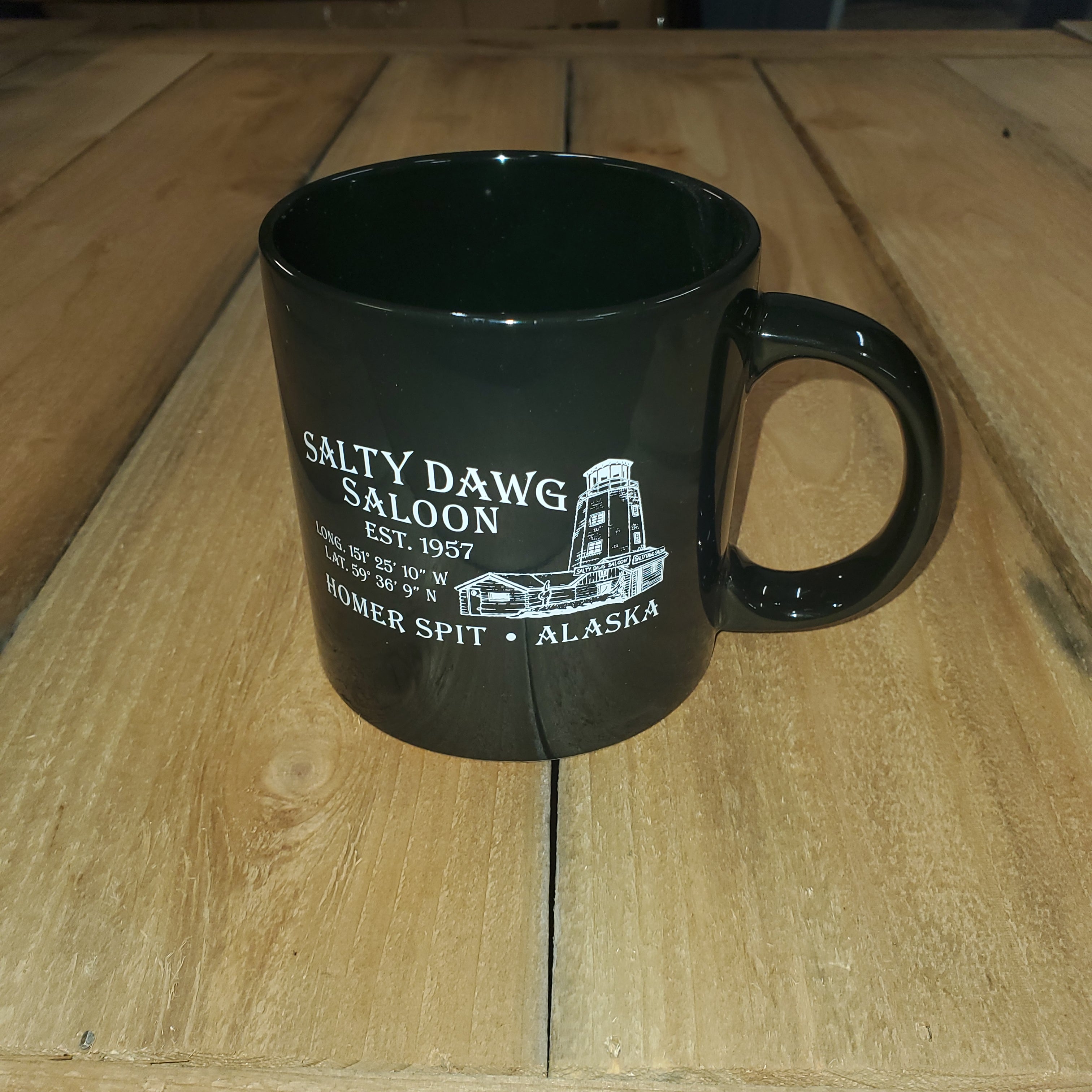 Black Coffee Mug – Salty Dawg Saloon